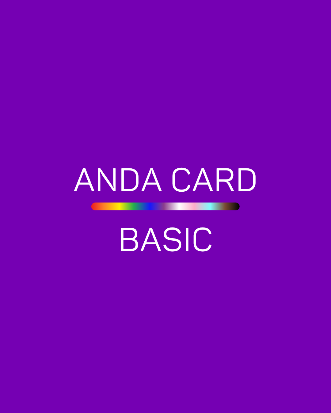 Anda Card Basic - Anda Direito
